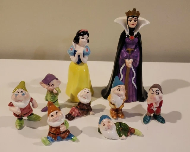 Disney Snow White Seven Dwarfs And The Evil Queen Walt Disney