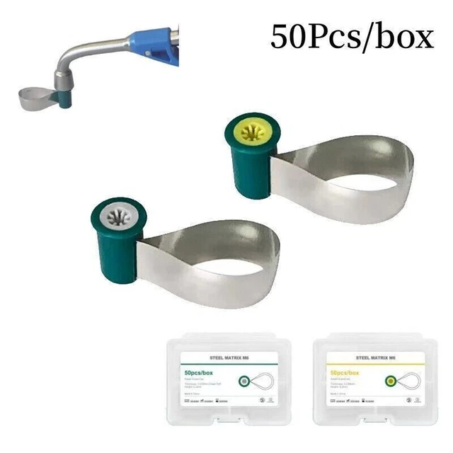 DENTAL SECTIONAL CONTOURED Matrices Anatomically Shaped Matrix Bands ...