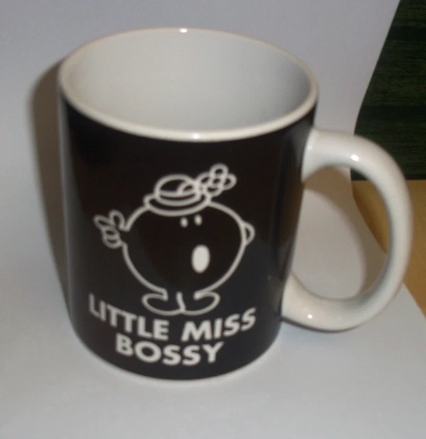 LITTLE MISS BOSSY Mug Little Miss Bossy Colour/Mood Changing Mr.Men ...