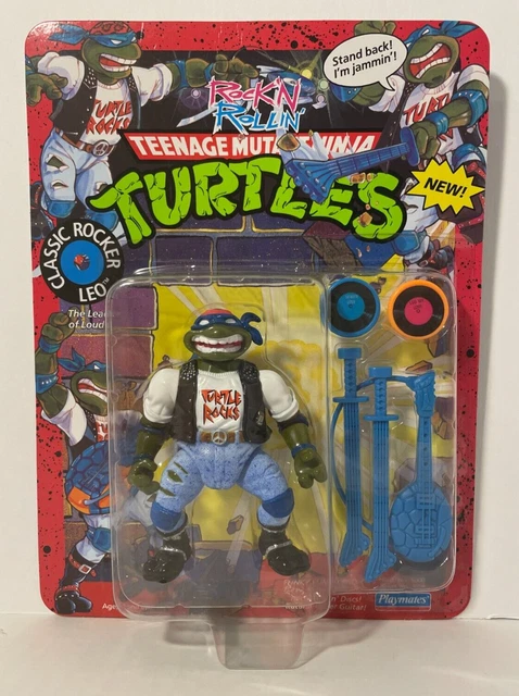TMNT TEENAGE MUTANT Ninja Turtles Rock N Rollin Classic Rocker Leo ...