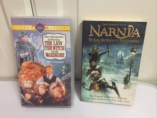 BBC 1988 TV Series VHS Video The Lion,The Witch & The Wardrobe PB Book ...