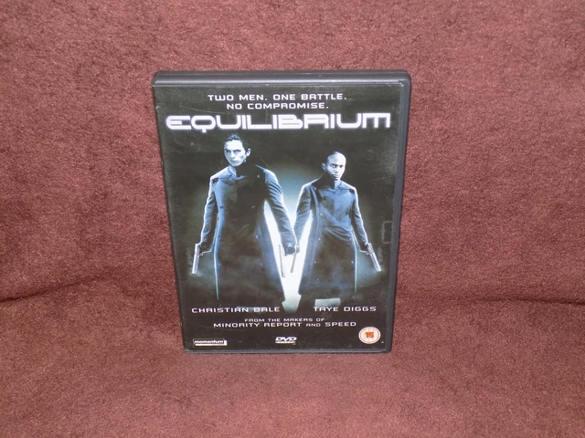 EQUILIBRIUM DVD (2003) Christian Bale, Wimmer (DIR) cert 15 £2.05 - PicClick UK