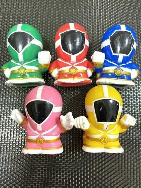 POWER RANGERS LIGHTSPEED Rescue GoGoFive Hand Puppet Figure 5p Set ...