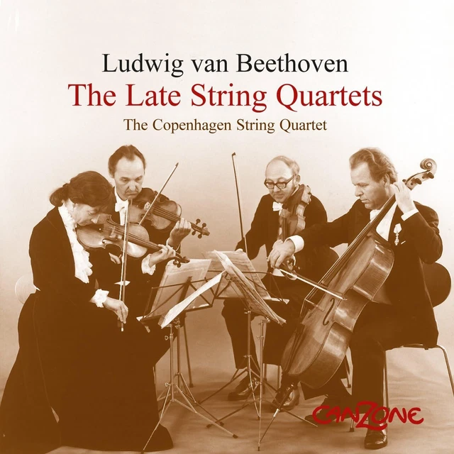 LUDWIG VAN BEETHOVEN Ludwig Van Beethoven: The Late String Quartets (CD ...
