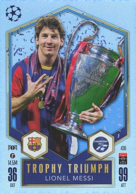 TROPHY TRIUMPH LIONEL Messi Match Attax 2024/2025 Barcelona 24/25 # 438 ...