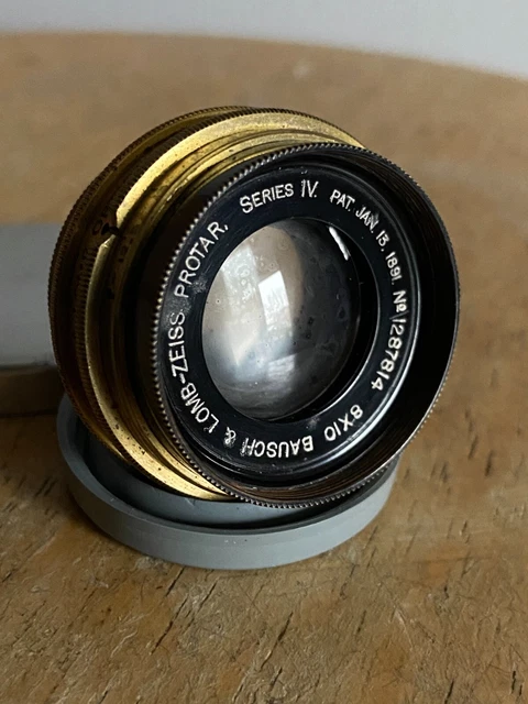 BAUSCH & LOMB Zeiss Protar Series IV 8x10 Large Format Lens $71.00 ...
