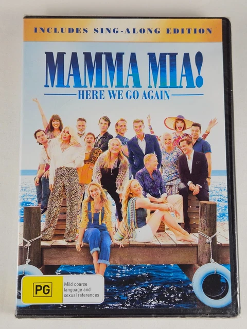 MAMMA MIA! HERE We Go Again DVD (New & Sealed) Region 4 £6.26 - PicClick UK