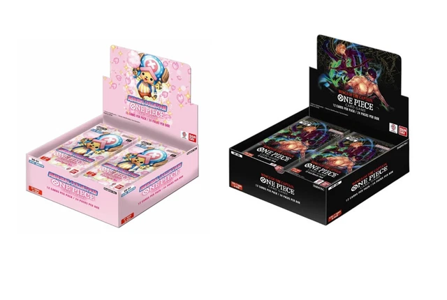 ONE PIECE TCG Op06 + Eb01 Wings Of The Captain + Memorial Booster Box ...
