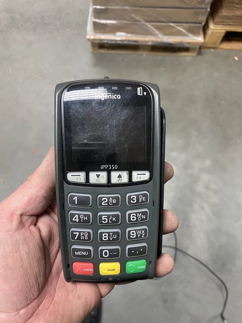 INGENICO IPP-350 CARD Payment Terminal Visa World Payment £23.00 - PicClick UK