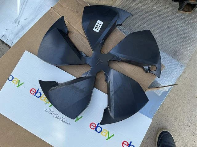 2025-2026 TESLA MODEL Y 19" Crossflow WHEEL COVER HUB CAP 2188231-00-D ...