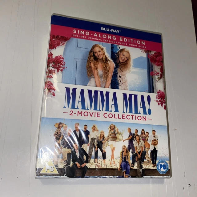 MAMMA MIA / Mamma Mia - Here We Go Again Blu-Ray [2018] Brand New & Sealed £9.50 - PicClick UK