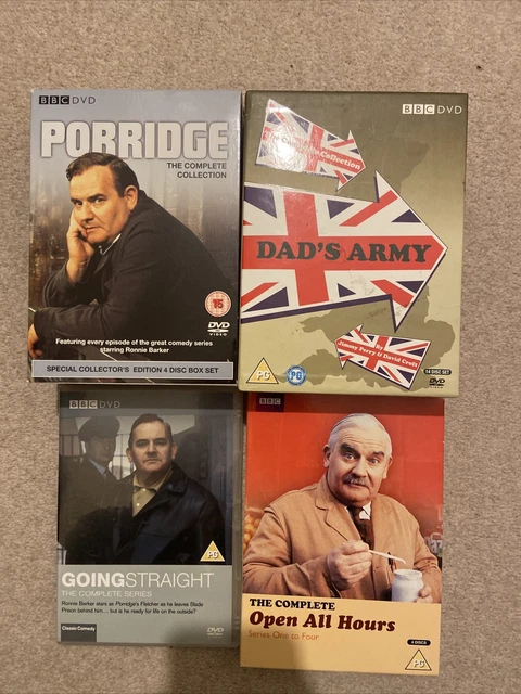 BBC DAD'S Army; Porridge; Going Straight Open All Hours Complete Box ...
