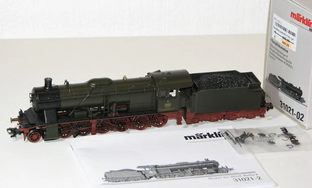 MÄRKLIN H0 31021-02 steam locomotive series K 1806 K.W.St.E. "mfx ...