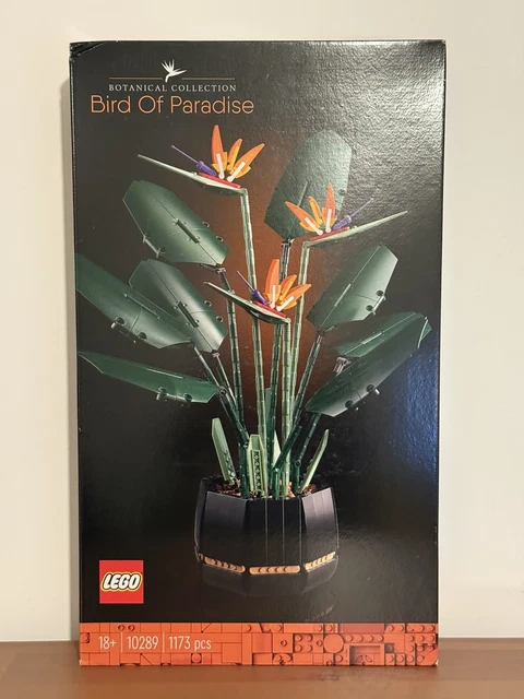 LEGO ICONS 10289 Bird of Paradise Botanical Collection Brand New Sealed ...