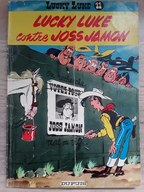BD-LUCKY LUKE-11-LUCKY LUKE CONTRE JOSS JAMON-Morris-DUPUIS-1967 EUR 4 ...