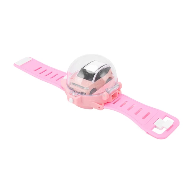 WATCH RC CAR Toy 2.4G Long Range Mini Cartoon Kids Gift IR Wrist Watch ...