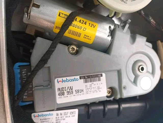 4b0959591h Schiebedachmotor Motor Schiebedach Audi A6 4b A4 B6 B7 8e
