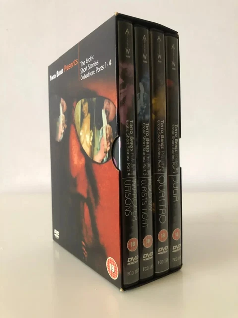 TINTO BRASS PRESENTS The Erotic Short Stories Collection Parts 1-4 Dvd ...