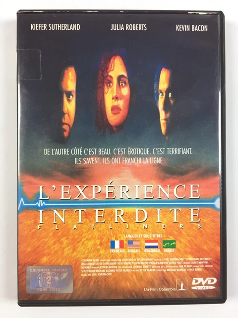 L'EXPÉRIENCE INTERDITE DVD / Kiefer Sutherland, Julia Roberts, Joel ...