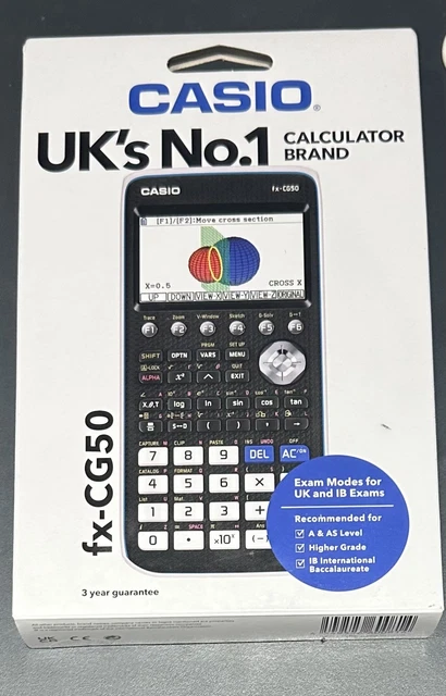 CASIO FX-CG50 GRAPHIC Calculator £70.36 - PicClick UK