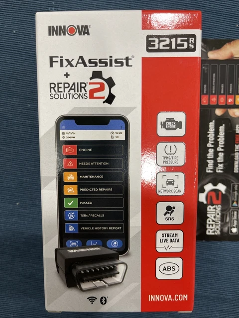 INNOVA FIXASSIST 3215RS OBD2 Bluetooth Dongle $60.00 - PicClick