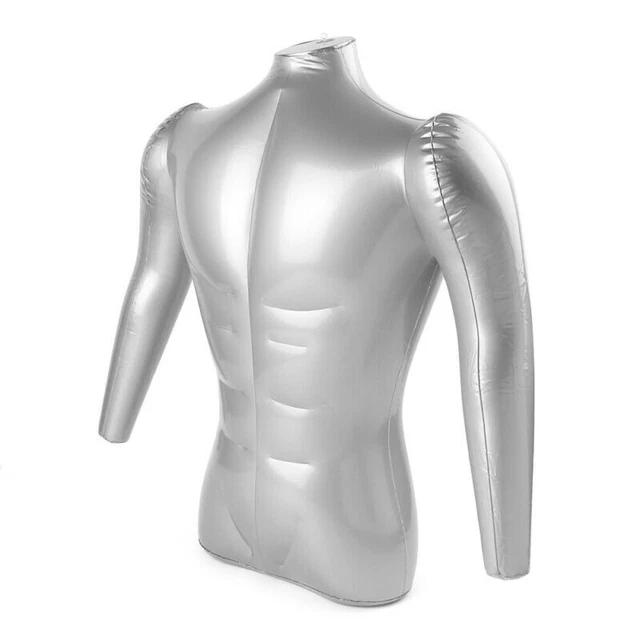 MANNEQUIN TORSE DEMI-CORPS en PVC l??ger pour expositions temporaires ...