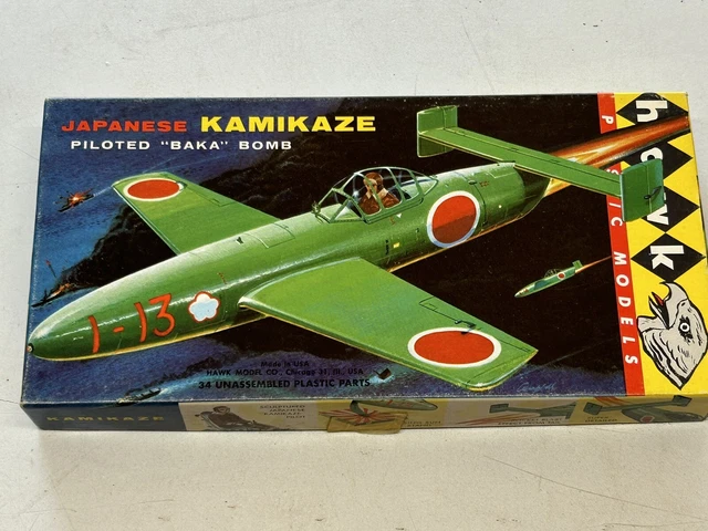RARE KIT MODÈLE de bombe baka kamikaze japonais vintage faucon non ...
