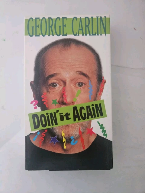 GEORGE CARLIN DOIN' It Again Stand-Up Comedy 1993 £2.90 - PicClick UK