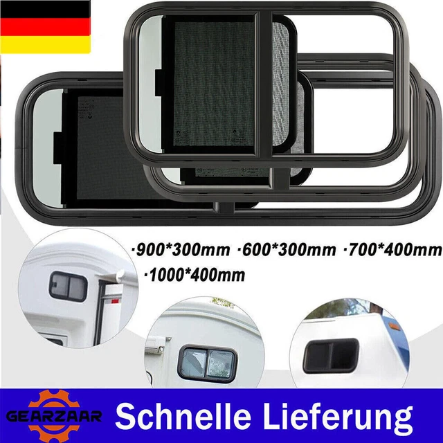 WOHNWAGEN FENSTER CAMPER Caravan Seitenfenster Wohnmobil Schiebefenster ...