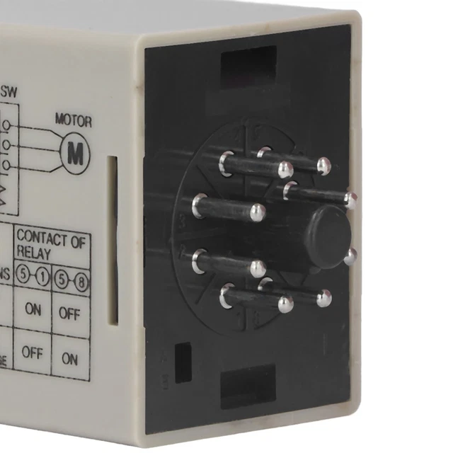PHASE SEQUENCE RELAY Loss Reverse Protection Controller For Motor 10A A ...