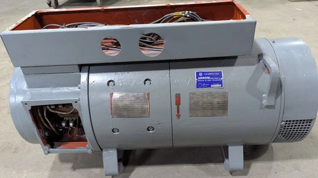 LEROY SOMER (NIDEC) Motor/Generator Set - Model C180L2 $3,500.00 - PicClick