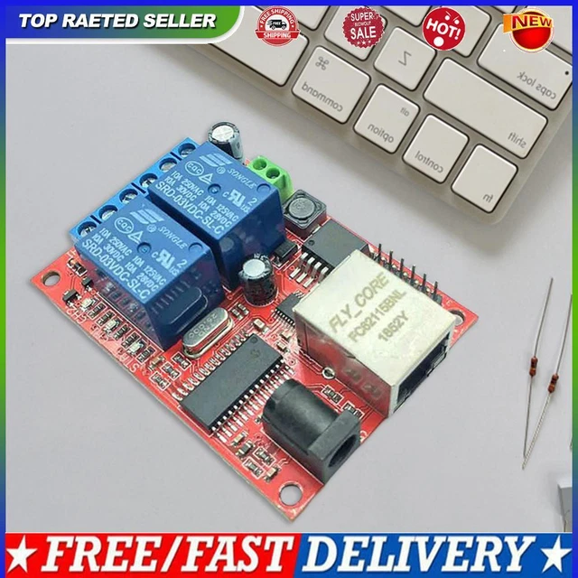Lan Ethernet Tcpudp Controller Module Web Server Reusable Use For Android App £1703 Picclick Uk
