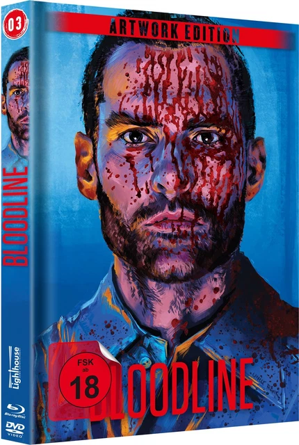 BLOODLINE LTD. MEDIABOOK Artwork Edition Nr. 3 (Blu-ray) Seann William ...