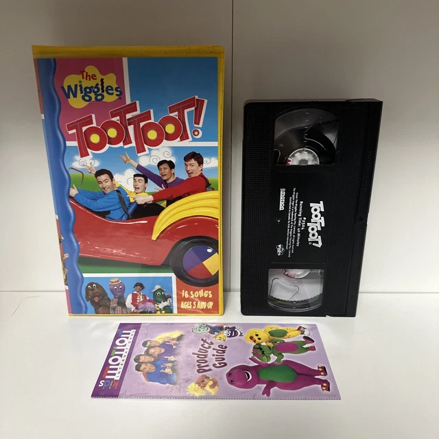 THE WIGGLES TOOT Toot! VHS+Insert Paper Good Condition VHS $26.00 ...