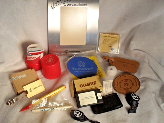SOUTHERN BELL ADVERTISING Items From '70's & '80's But NEW Salesman ...