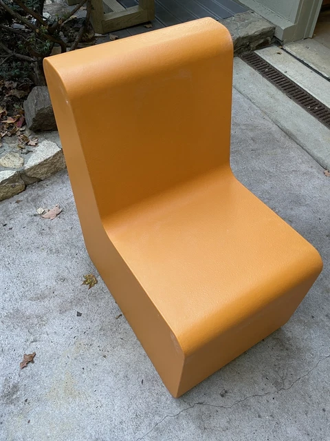 FEEK FOAM CHAIR By Trendway Modern Futuristic Mid Century Orange ...