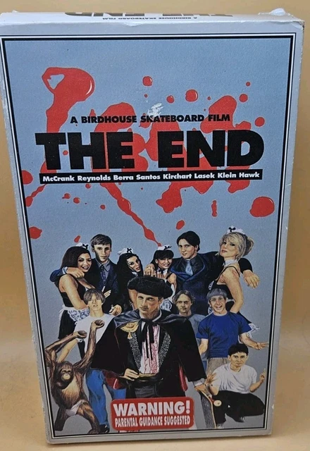 THE END VHS Birdhouse Skateboard Video, 1998, White VHS £35.50 ...