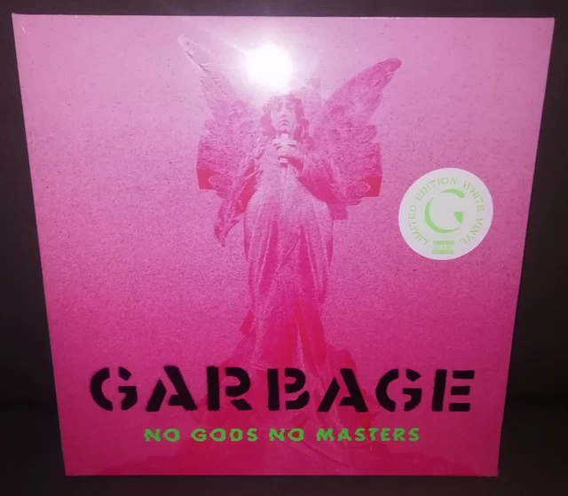 GARBAGE WHITE VINYL -Sold Out- No Gods No Masters LIMITED LP 12" NEW ...