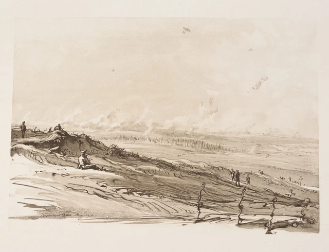 DISEGNI DI GUERRA Muirhead Bone Litografia Originale Battaglia Della ...