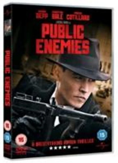 PUBLIC ENEMIES JOHNNY Depp 2009 DVD Top-quality Free UK shipping £1.84 ...