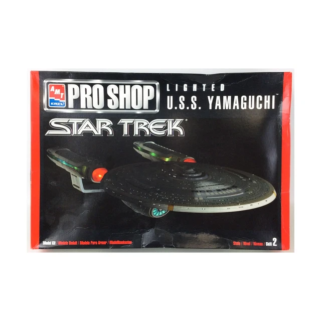 AMT-ERTL STAR TREK Modèle Kits 1/14 Éclairé U.S.Yamaguchi (1/14 Sw ( VG ...