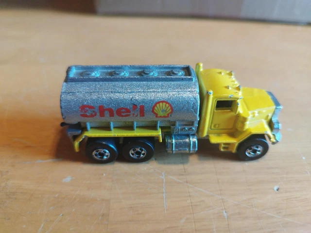 1979 MATTEL HOT Wheels Shell Peterbilt Tanker Truck EUR 14,90 - PicClick DE