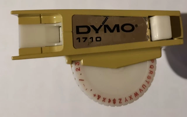 DYMO 1710 VINTAGE Retro Label Maker des années 1970, avec accessoires ...