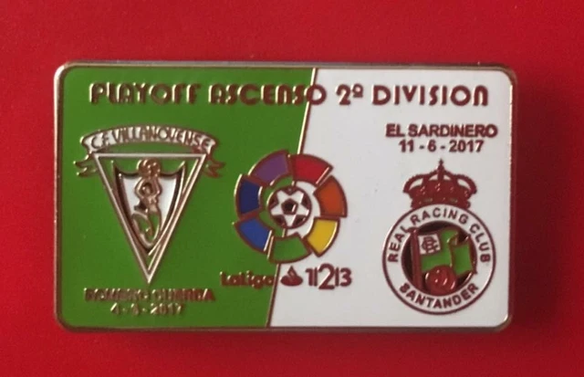 PINS FASE DE ascenso CF Villanovense - Racing de Santander EUR 2,00 ...