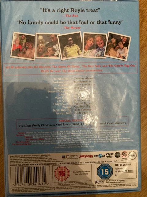 THE ROYLE FAMILY The Complete Collection DVDs Boxset *NEW & SEALED* £8. ...