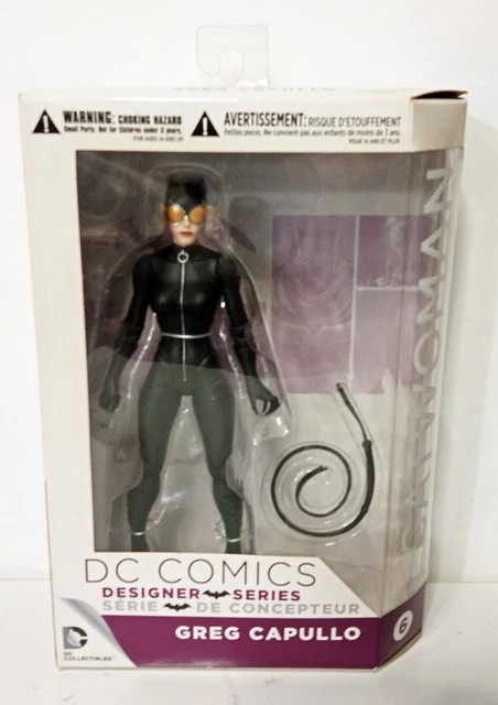 DC COMICS DESIGNER Series Greg Capullo CATWOMAN Action Figure #6 Batman ...