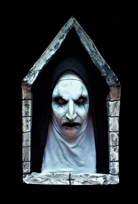 LIFE SIZE BUST Valek the nun the conjuring...through the chapel window ...