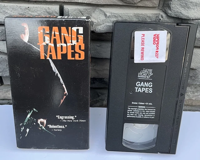 GANG TAPES 2001 VHS Farris Love Darontay McClendon Action Thriller RARE ...