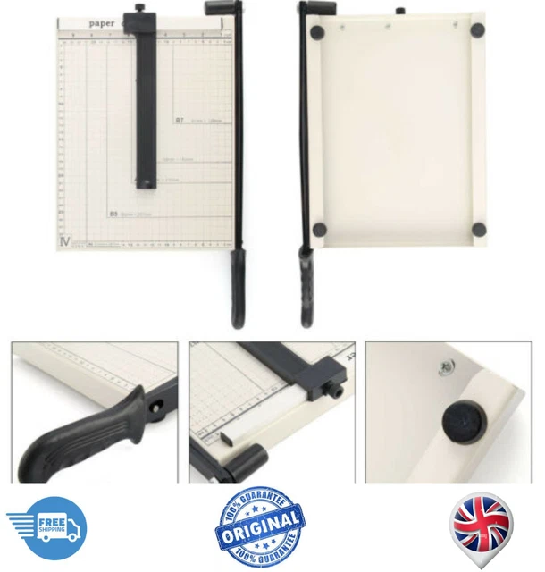 HEAVY DUTY PROFESSIONAL A4 Paper Guillotine Cutter Trimmer Machine Home ...