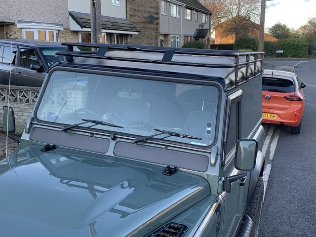 LAND ROVER DEFENDER 90 Flat Roof Rack, £480.00 - PicClick UK